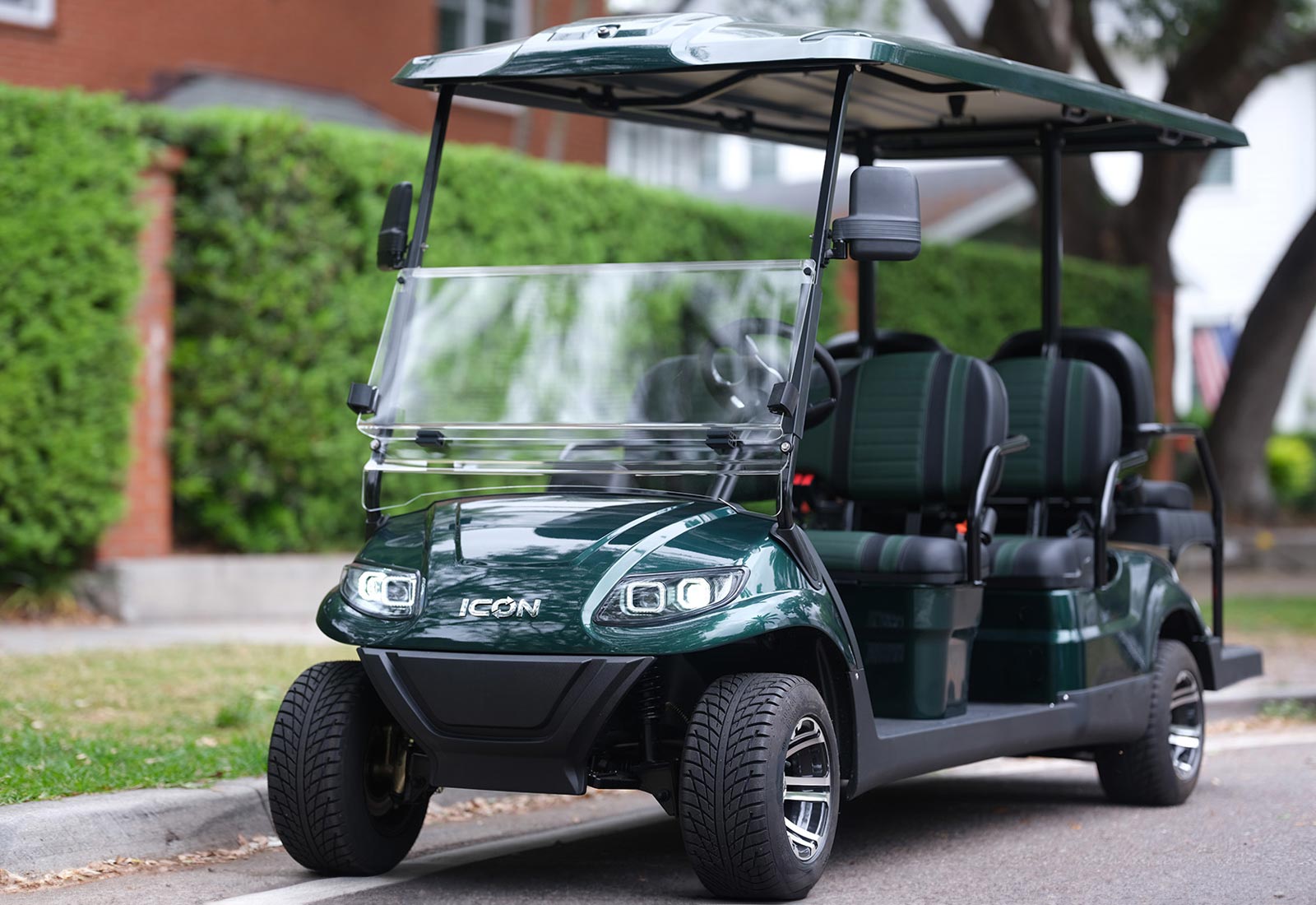 ICON G60 Gas Golf Cart Forest Green – KDZ Motorsports